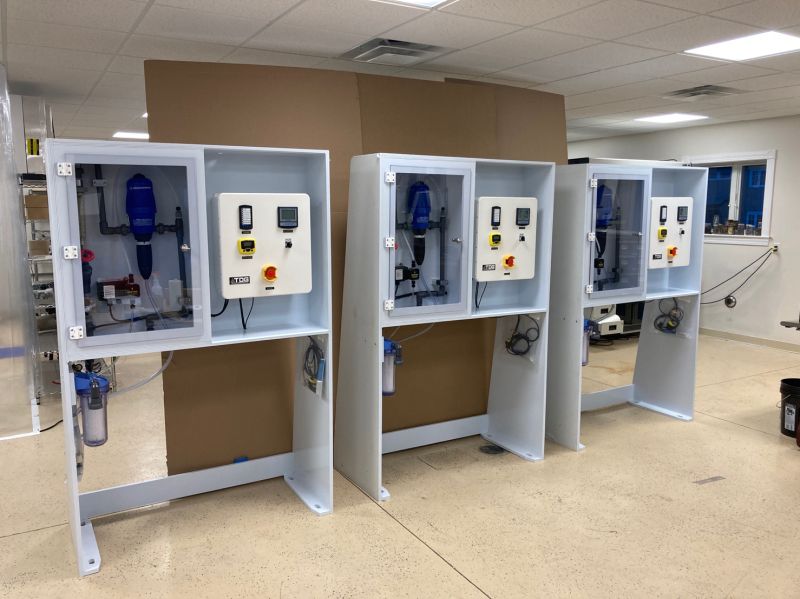 Chemical bath pH Control / Dosing System - Triangle Design Group LLC